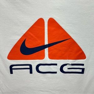 Nike ACG | Shirts | Rare Vintage Nike Acg Swoosh Triangle Spell Out T ...